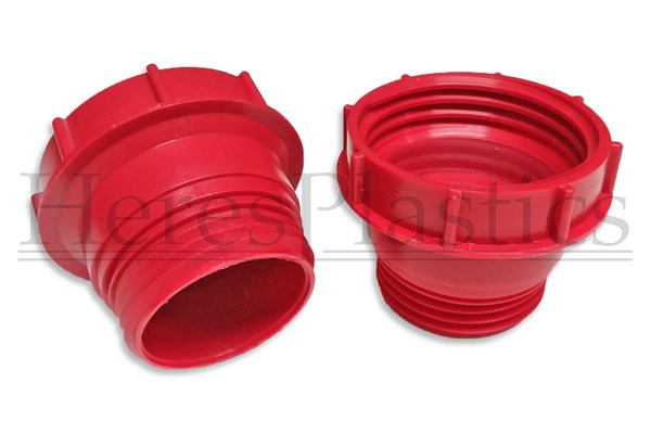 Heres Plastics - Barrel drum adapter s56x4 - s70x6 (red)