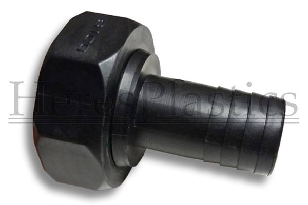 Heres Plastics - IBC adapter DN80 S100x8 - 2 inch slangtule